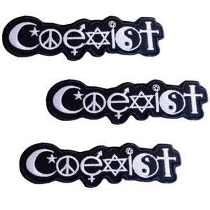 Other | New Coexist Iron On Patches Applique Badges | Poshmark